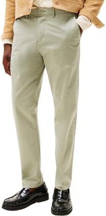 Tommy Hilfiger Chino Homme Core Harlem Essential Twill Relaxed Fit, Vert (Grey Sage), 30W/35L