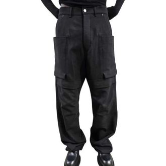 Rick Owens Stefan Cargo - - Trousers - Herren - Schwarzk - W33