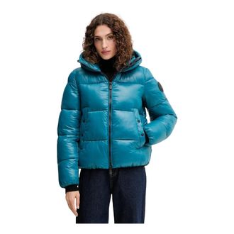 Save The Duck Biddy Kapuzen-Pufferjacke - - Jackets - Damen - Blau - XS