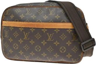 Louis Vuitton unisex, Pre-owned, Brun, Taille: ONE Size Sac bandoulière vintage en toile Pre-owned