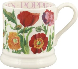 Emma Bridgewater Tasse mit Mohnblumen-Motiv, 0,5 l