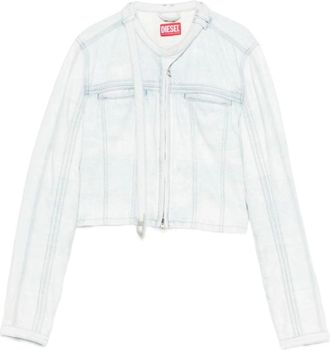 Diesel Femme, Vestes, Bleu, Taille: 40 FR Diesel Manteaux Clear Blue