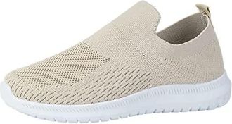 Generic Baskets pour femme - Chaussures de course &agrave; enfiler - Chaussures de sport mains libres - Semelle &eacute;paisse - Confortables - Chaussures de tennis - Coule