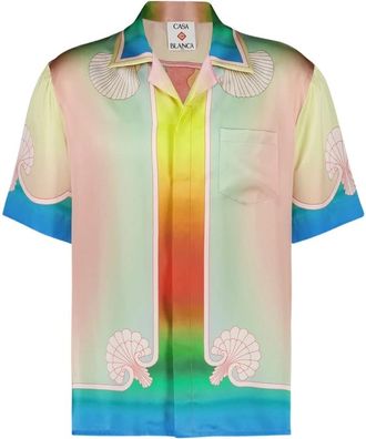Casablanca Homme, Chemises, Multicolore, Taille: S Short Sleeve Chemises