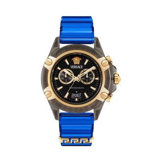 Versace New Icon Active Chronograph - - Accessories - unisex - Blau - ONE SIZE