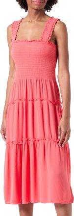 Vero Moda VMMENNY SL Smock Calf Dress WVN GA NOOS