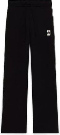 Casablanca Pantalon en laine m&eacute;rinos fluide