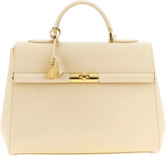 Dolce & Gabbana Femme, Sacs, Blanc, Taille: ONE Size Sac &agrave; main Marlene
