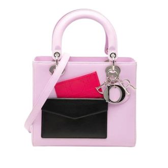 Dior Pre-owned Lady Dior Handtasche - - Pre-owned - Damen - Rosa - ONE SIZE