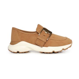 Tod's Femme, Chaussures, Brun, Taille: 41 EU Mocassin &agrave; bout amande