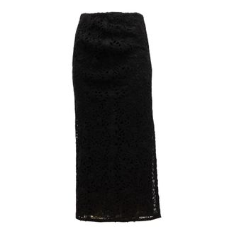 Valentino Garavani Midirock - - Skirts - Damen - Schwarzk - XL