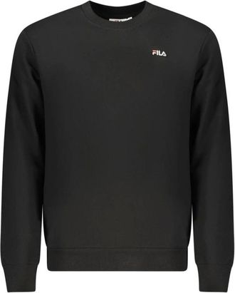 Fila Homme, Sweatshirts et sweats &agrave; capuche, Noir, Taille: M Cotton Crew Neck SweaT-shirt