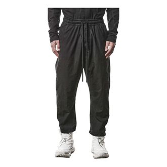 Thom Krom Pantalone Cavallo Basso in Cotone - - Trousers - Herren - Schwarzk - L