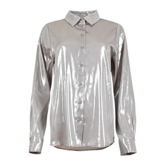 Maicazz Ritah Blouse - - Blouses & Shirts - Damen - Grau - XL