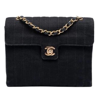 Chanel Pre-owned Quilted Nylon Crossbody Bag - - Pre-owned - Damen - Schwarzk - ONE SIZE