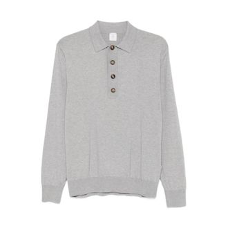 Eleventy Rundhals-Strickpullover - - Knitwear - Herren - Grau - XL