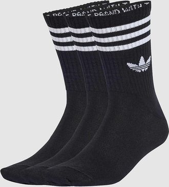 adidas Originals 3S Crew S 3P Socks black