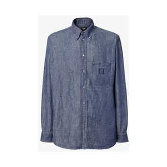 Fendi E26 Shirt - - Shirts - Herren - Blau - S