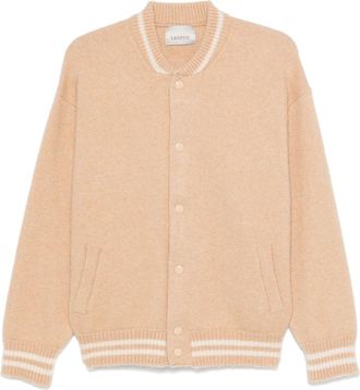 Laneus Gestrickte Bomberjacke - Nude