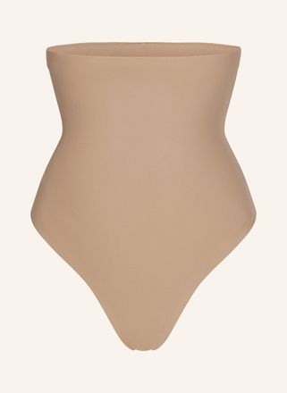 SKIMS Skims Shape-String Skims Body Cs High-Waisted Thong beige