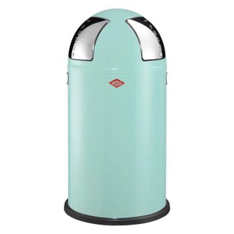 WESCO Wesco Push Two Tretabfalleimer, Edelstahl, 40 x 40 x 77,5 cm