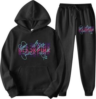 Generic Ensemble Sweats à Capuche 2 pièces Merch Tshirt Sweat-Shirt de Soutien rétro Graphique World Tour t Shirt Pantalon pour Les Fans Adolescentes B09 S
