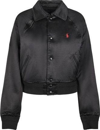 Polo Ralph Lauren Bomberjacke aus Webstoff - - Jackets - Damen - Schwarzk - M