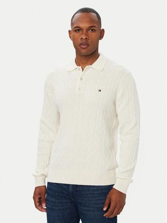 Tommy Hilfiger Pullover Classic MW0MW41955 Creme Regular Fit