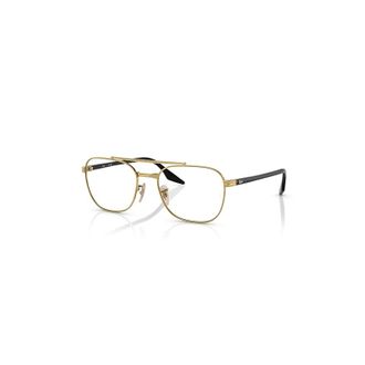 Ray-Ban Rb6485 Optics Schwarz Fassung Klar Glas Polarisiert 55-19
