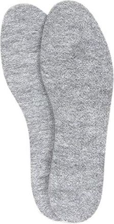 Pantoffelmann semelles en feutre 30% laine | Tailles 36-48 | Semelles respirantes | Anti-odeurs & anti-humidit&eacute; | Confort toutes saisons