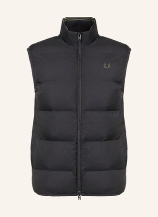 Fred Perry Steppweste schwarz