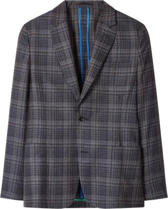 Paul Smith blazer à carreaux - Marron