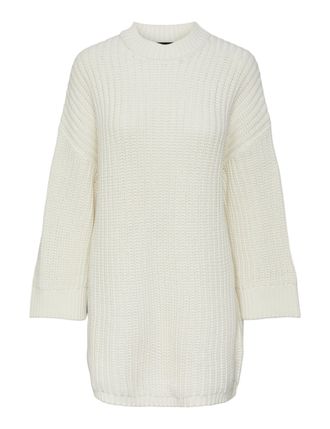 Pieces PCJANNI LS O-Neck Long Knit MM