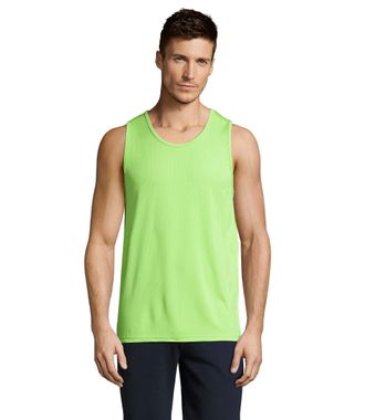 SOLS Mens Sports Tank Top Sporty - Farbe: Neon Green - Gr&ouml;&szlig;e: XL