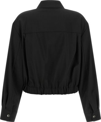 Max Mara Virgin Wool Jacket - Black
