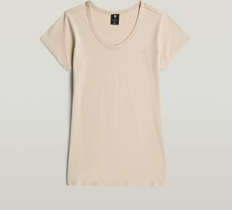 G-Star Slim V T-Shirt - Pink - Damen
