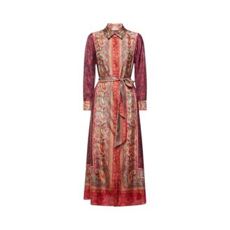 Pierre-Louis Mascia Aloe Hemdblusenkleid - - Dresses - Damen - Rot - S