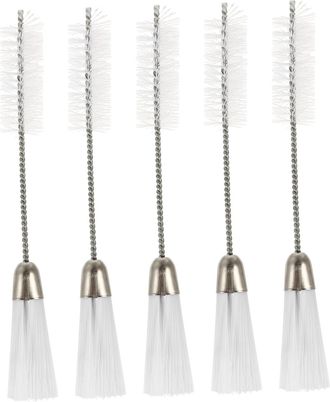 SOLUSTRE 6 Stück Teiliges Nähmaschinen reinigungsbürsten Doppeltem Nylonkopf Langlebige Haushaltsbürsten für Präzises Entfernen von Fusseln in Engen Spalten Pr