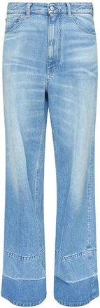 Maison Margiela Straight Leg Jeans - Hellblau