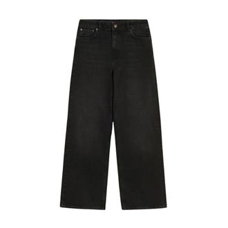 Holzweiler Weite Jeans mit lockerer Passform - - Jeans - Damen - Schwarzk - 3XS L34