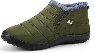 Generic Bottes de neige dhiver imperm&eacute;ables orthop&eacute;diques pour femme - Chaudes - Antid&eacute;rapantes - Doublure en fourrure - &Agrave; enfiler - Chaudes pour lext&eacute;rieur -