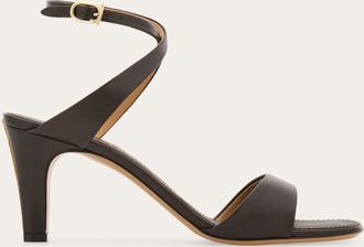 Ferragamo Damen Sandale Braun Gr&ouml;&szlig;e 35.5