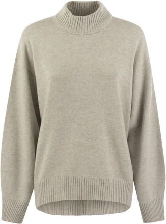 Brunello Cucinelli Homme, Pulls, Gris, Taille: S Cashmere Tricots