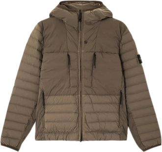 Stone Island Homme, Vestes, Vert, Taille: 2XL Seamless Tunnel Nylon Down-TC Jacket