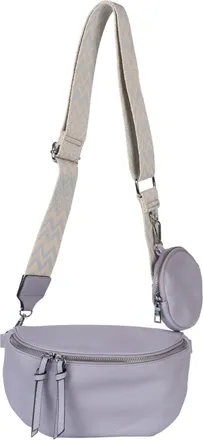 styleBREAKER Umh&auml;ngetasche 2-Teiliges Set Halbmond Crossbody Bag