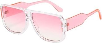 Generic Lunettes De Soleil Dext&eacute;rieur &Agrave; Monture Large, Id&eacute;ales For Les Trajets Domicile-travail Et Vacances, For Hommes Femmes(Pink)