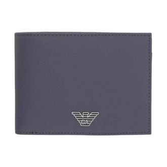 Emporio Armani Bifold Geldb&ouml;rse - - Accessories - Herren - Blau - ONE SIZE