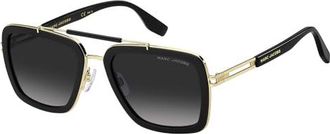 Marc Jacobs Marc 674/s 807/9O BLACK Sunglasses Men Metall, Standard, 55