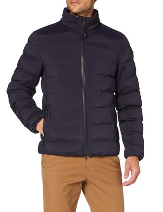 Geox Mens M MONDELLO Quilted Jacket, Blue Nights, 50