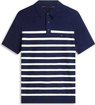 Tommy Hilfiger Herren Strick-Poloshirt ESSENTIAL COTTON KNITTED POLO